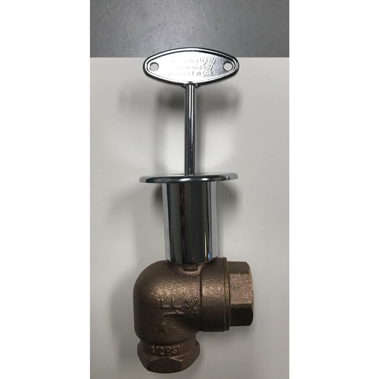 Blue Flame 3/4 in. Brass Angled Valve Kit - Sansujyuku