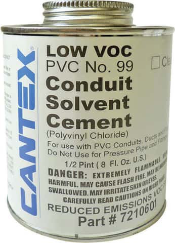 Cantex PVC Conduit Solvent Cement For Rigid - Ace Hardware