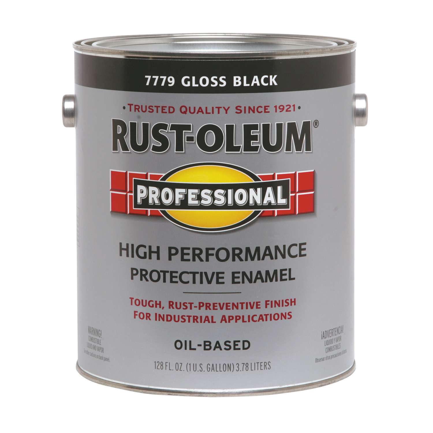 Rust-Oleum Professional Indoor and Outdoor Gloss Black Oil-Based ...