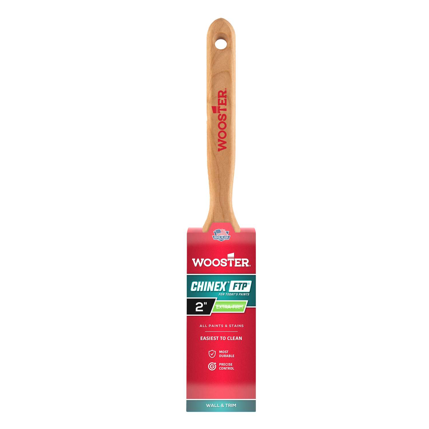 Wooster Chinex FTP 2 in. Flat Paint Brush - Ace Hardware