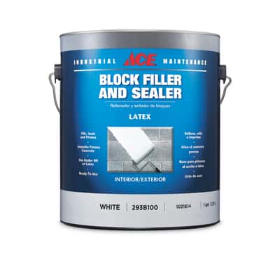 Ace White Latex Block Filler Primer 1 gal. - Ace Hardware