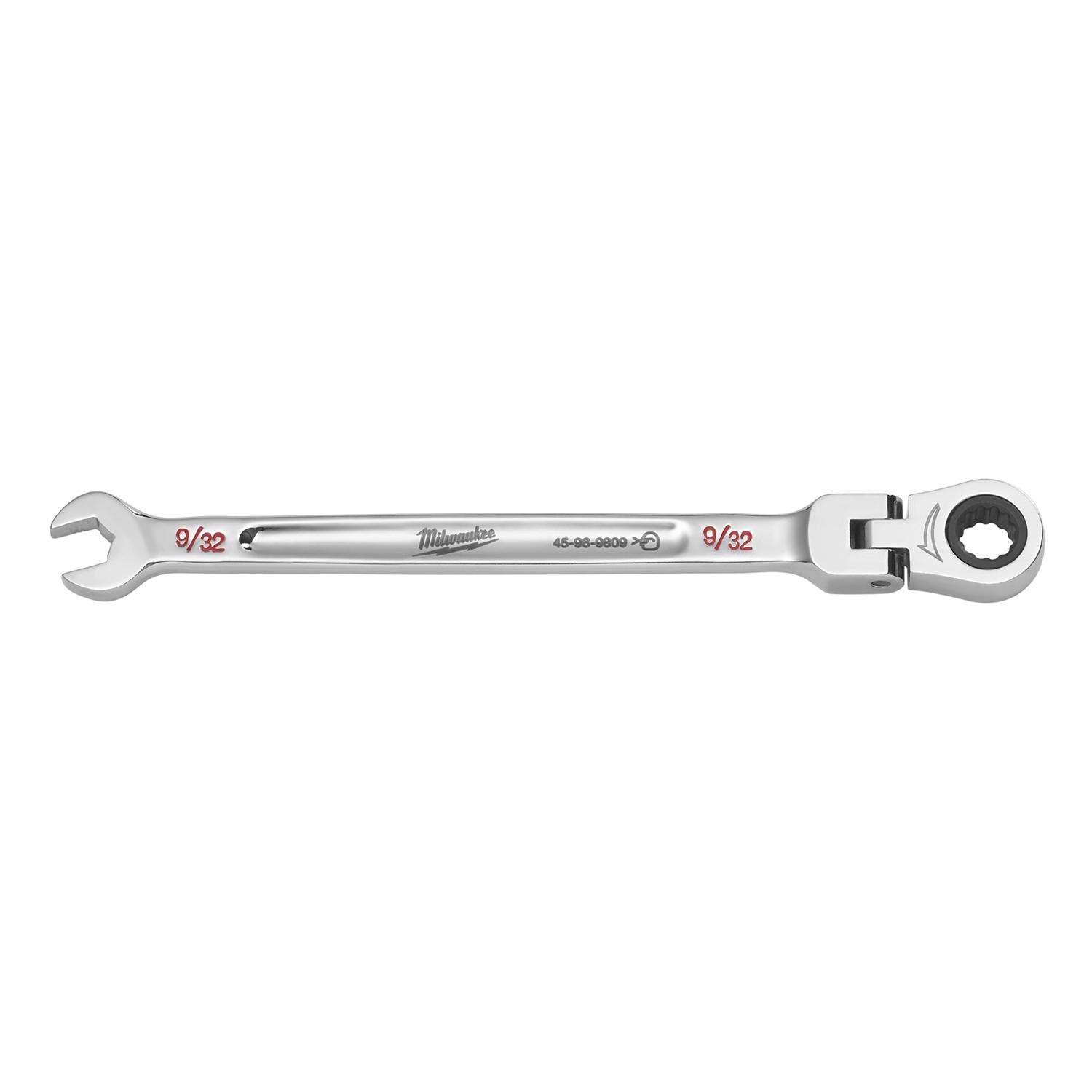 Milwaukee 9/32 in. X 9/32 in. 12 Point SAE Flex Head Combination Wrench ...