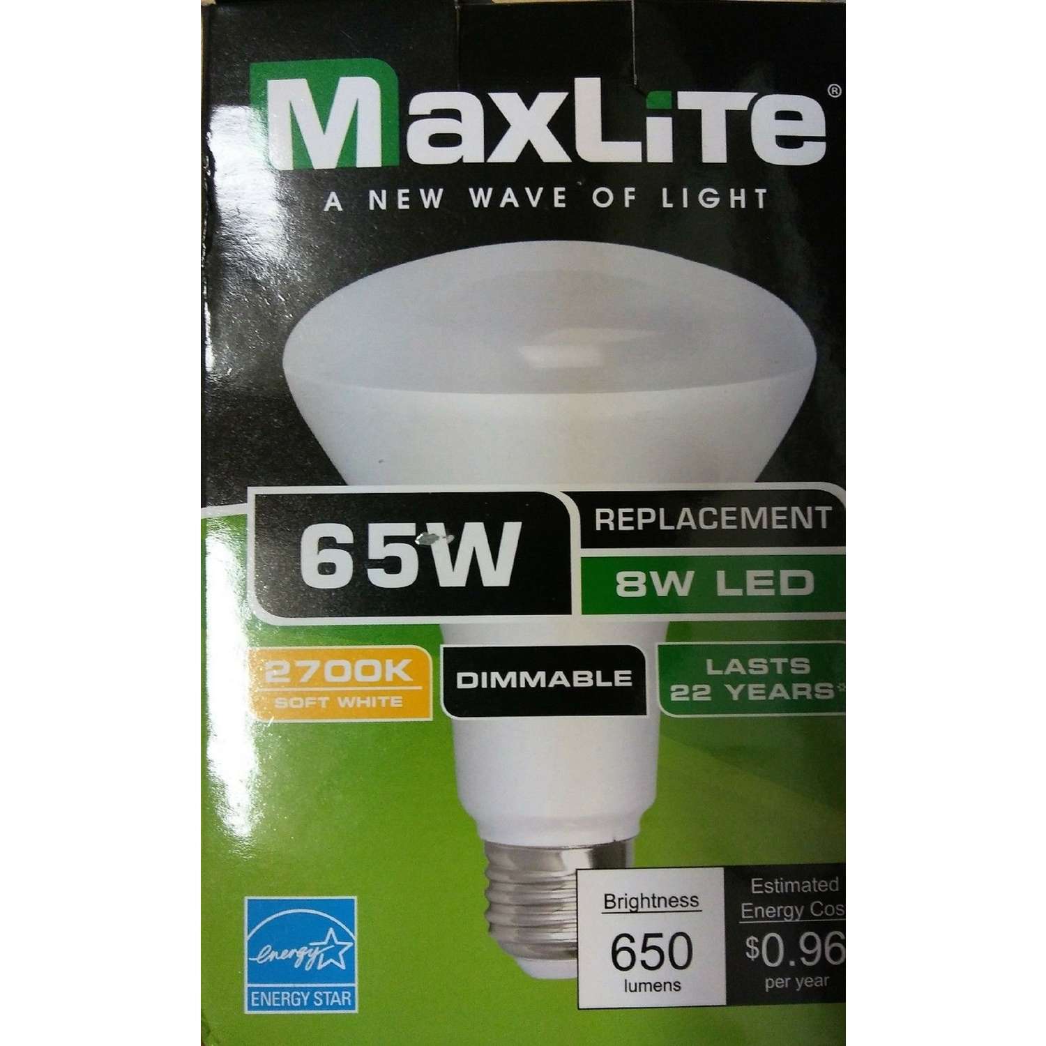 MaxLite BR30 E26 (Medium) LED Bulb Warm White 65 Watt Equivalence 1 pk - Ace Hardware