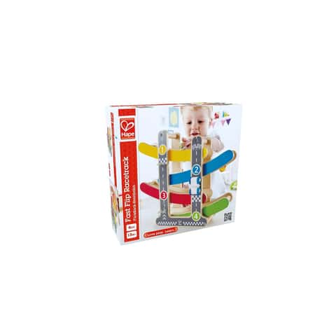 Hape Fast Flip Racetrack Wood Multicolored 4 pc - Ace Hardware