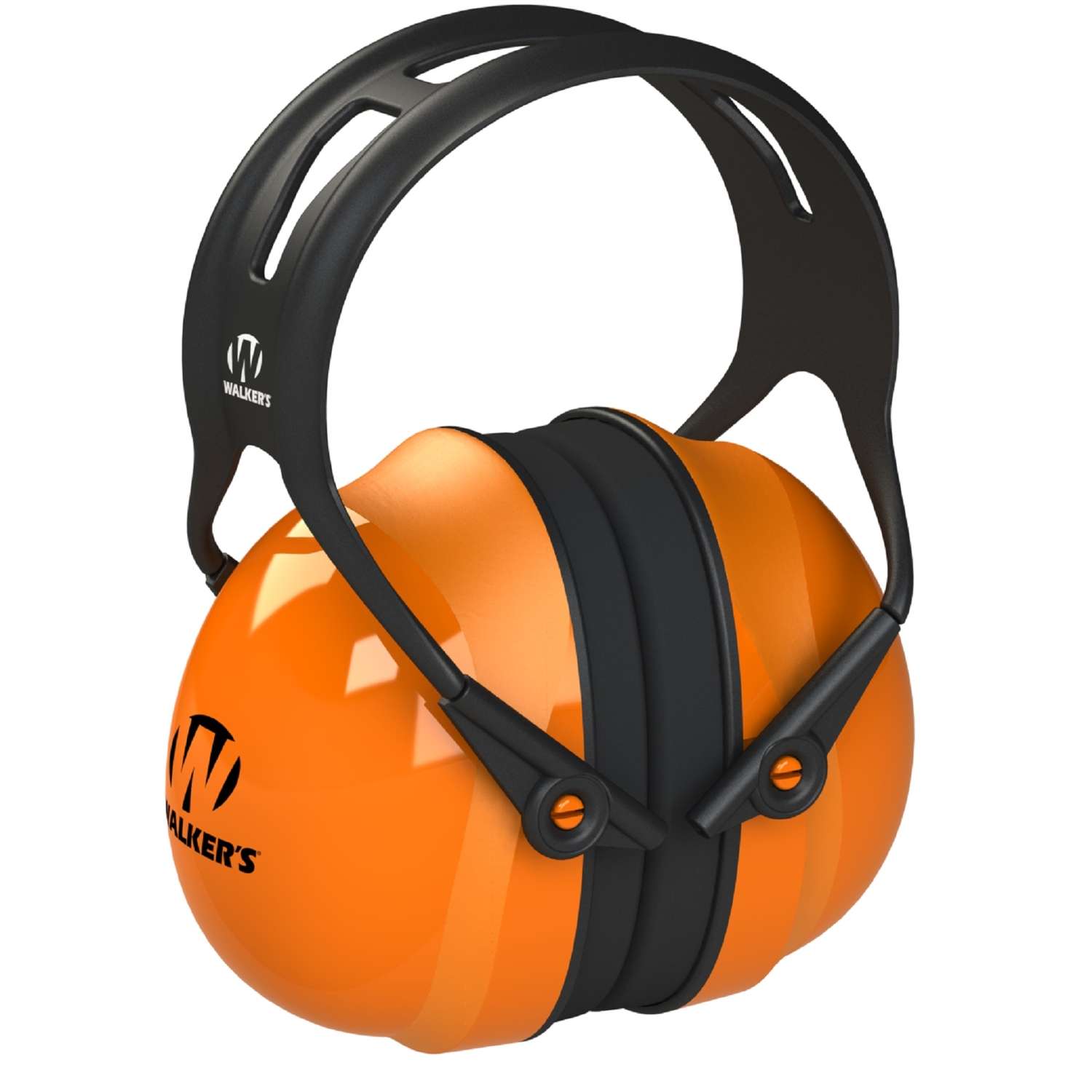 Walker's Maxprotec Muffs 26 dB PVC Ear Muffs Orange 1 pair - Ace Hardware