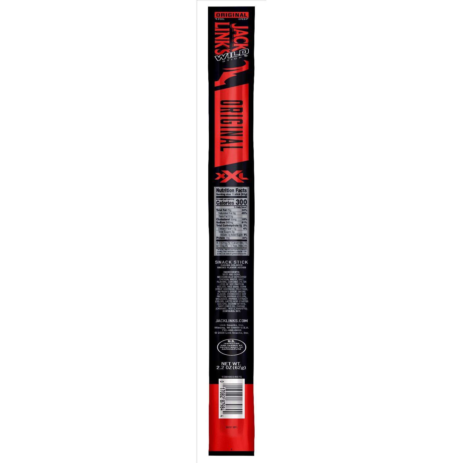 Jack Links Wild Stick Original Meat Sticks 2.2 oz Carded - Ace Hardware