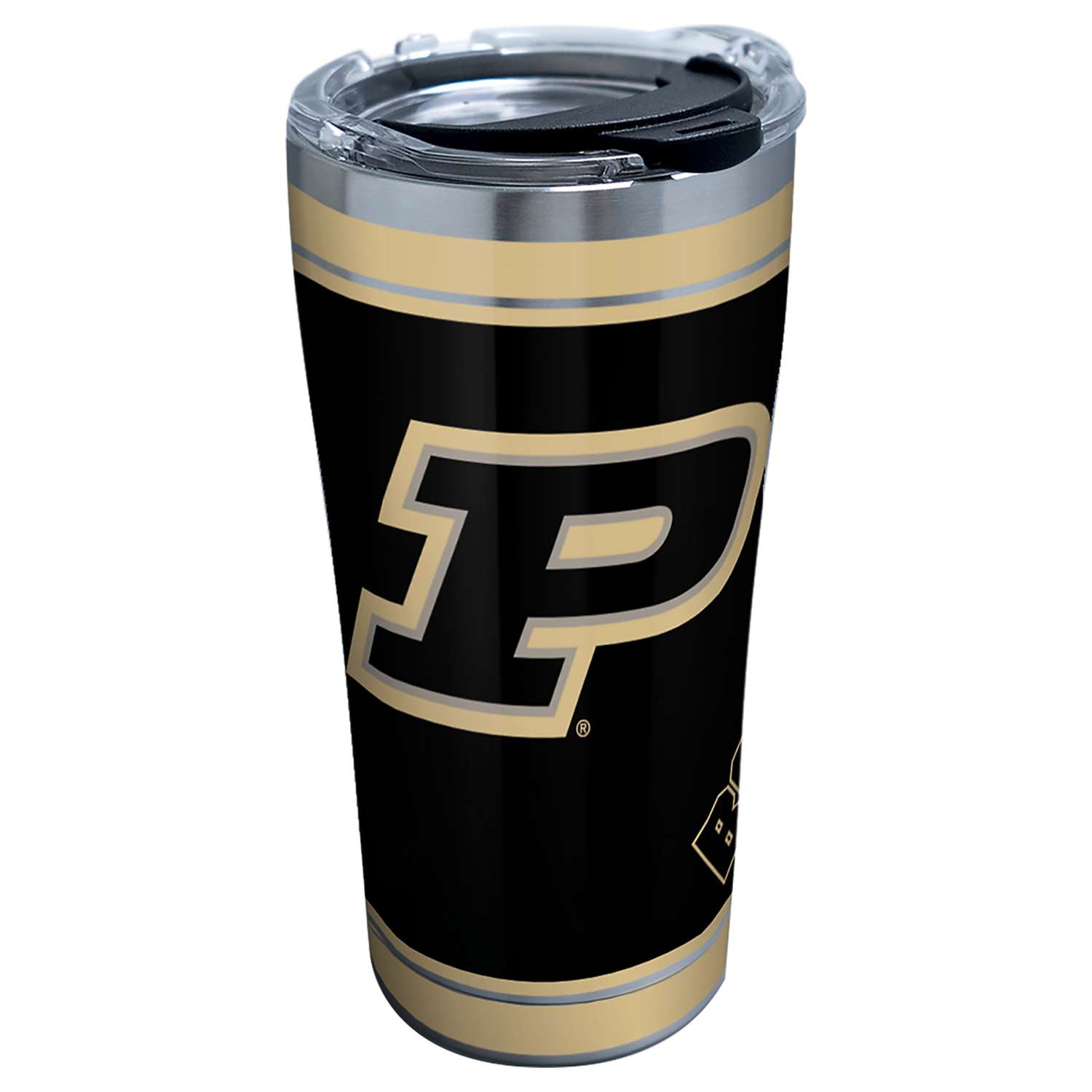 Tervis Collegiate 20 oz Purdue Campus Multicolored BPA Free Tumbler ...