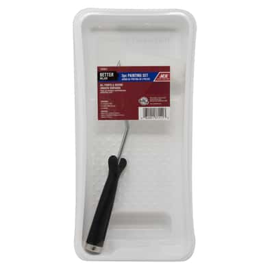 Ace Plastic 4 in. W X 13 in. L Paint Tray Set - Ace Hardware
