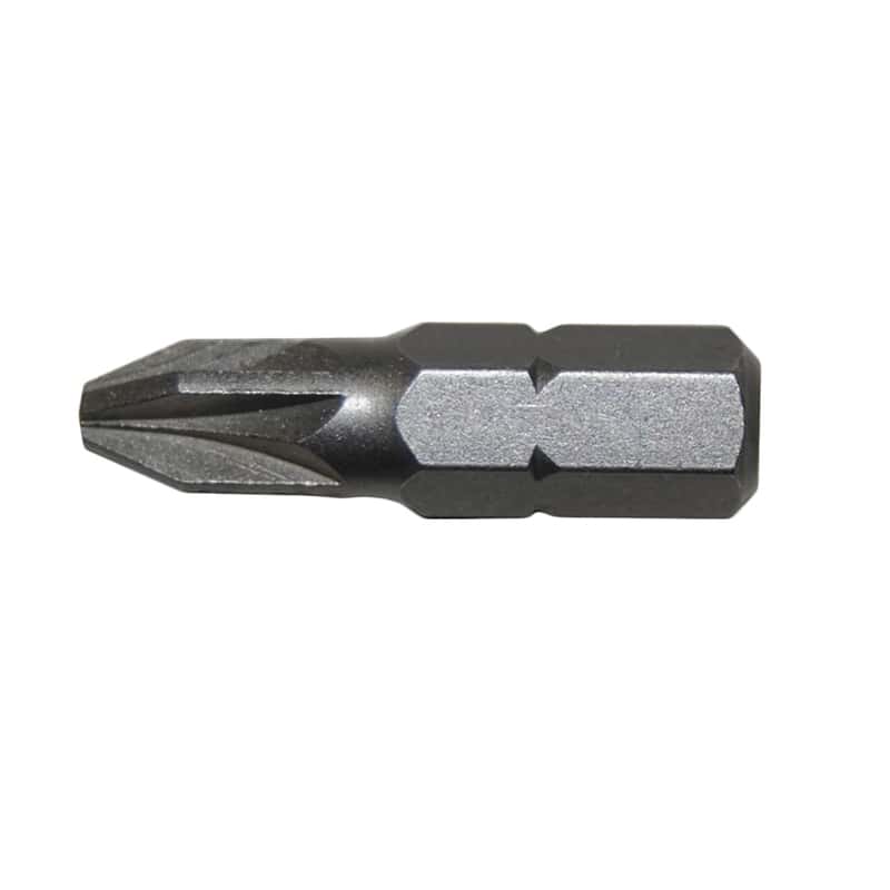 Century Drill & Tool Pozi #2 X 1 in. L Insert Bit S2 Tool Steel 1 pc ...