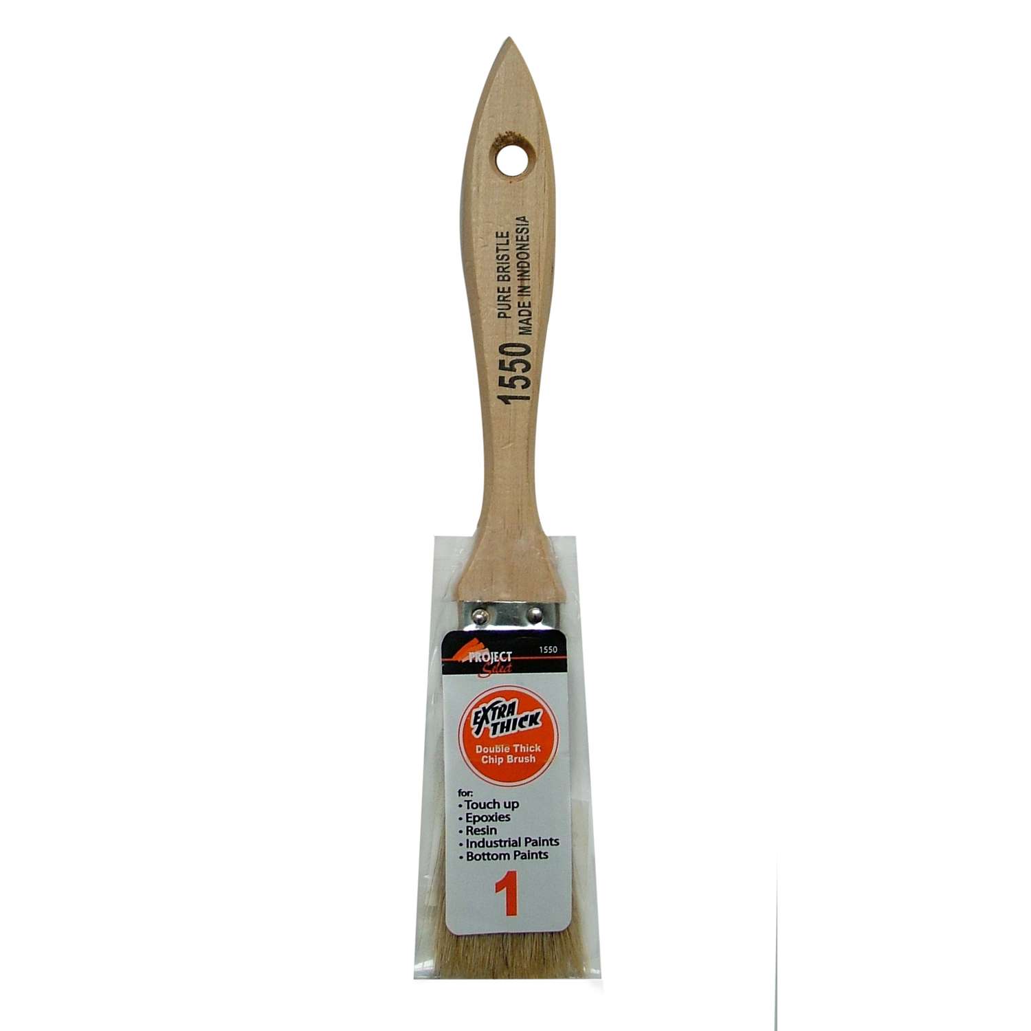 Linzer 1 in. Double Thick Flat Chip Brush - Ace Hardware