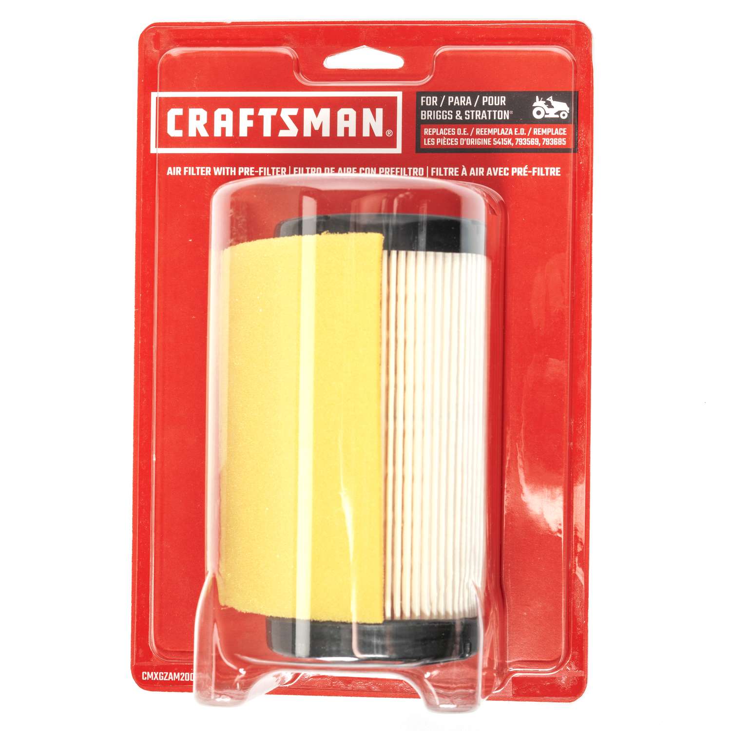 Craftsman Small Engine Air Filter For 5415K, 793569, 793685 - Ace Hardware