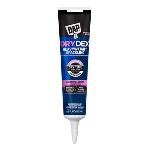 DAP DryDex Ready to Use White Spackling Compound 5.5 oz Mfr# 7079812337 ...