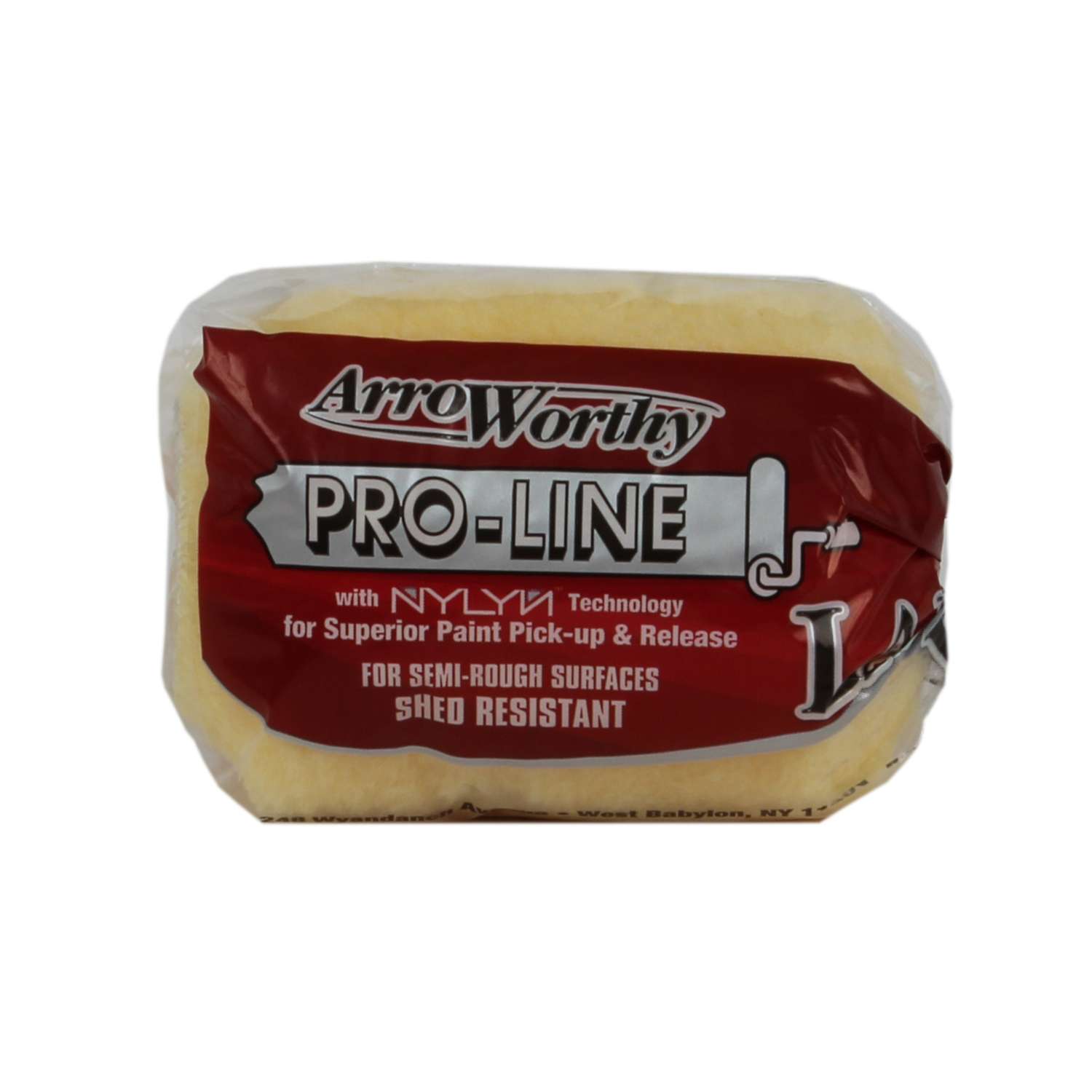Arroworthy Pro-Line Lamdel Polyester 4 in. W X 3/4 in. Paint Roller ...
