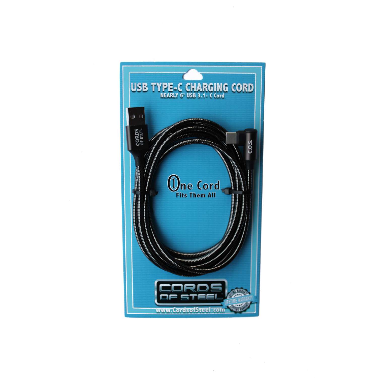 Cords of Steel One Cord 6 ft. L Charging Cable 1 pk - Ace Hardware