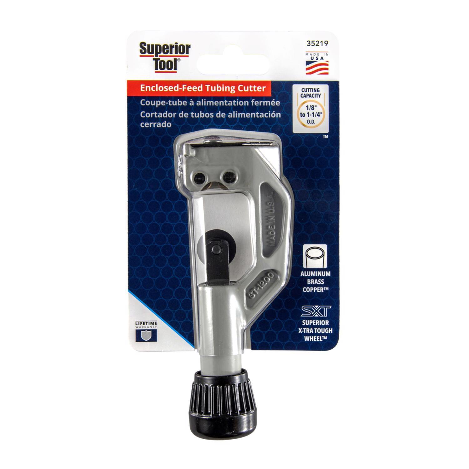 Superior Tool Pipe Cutter Black/Silver - Ace Hardware