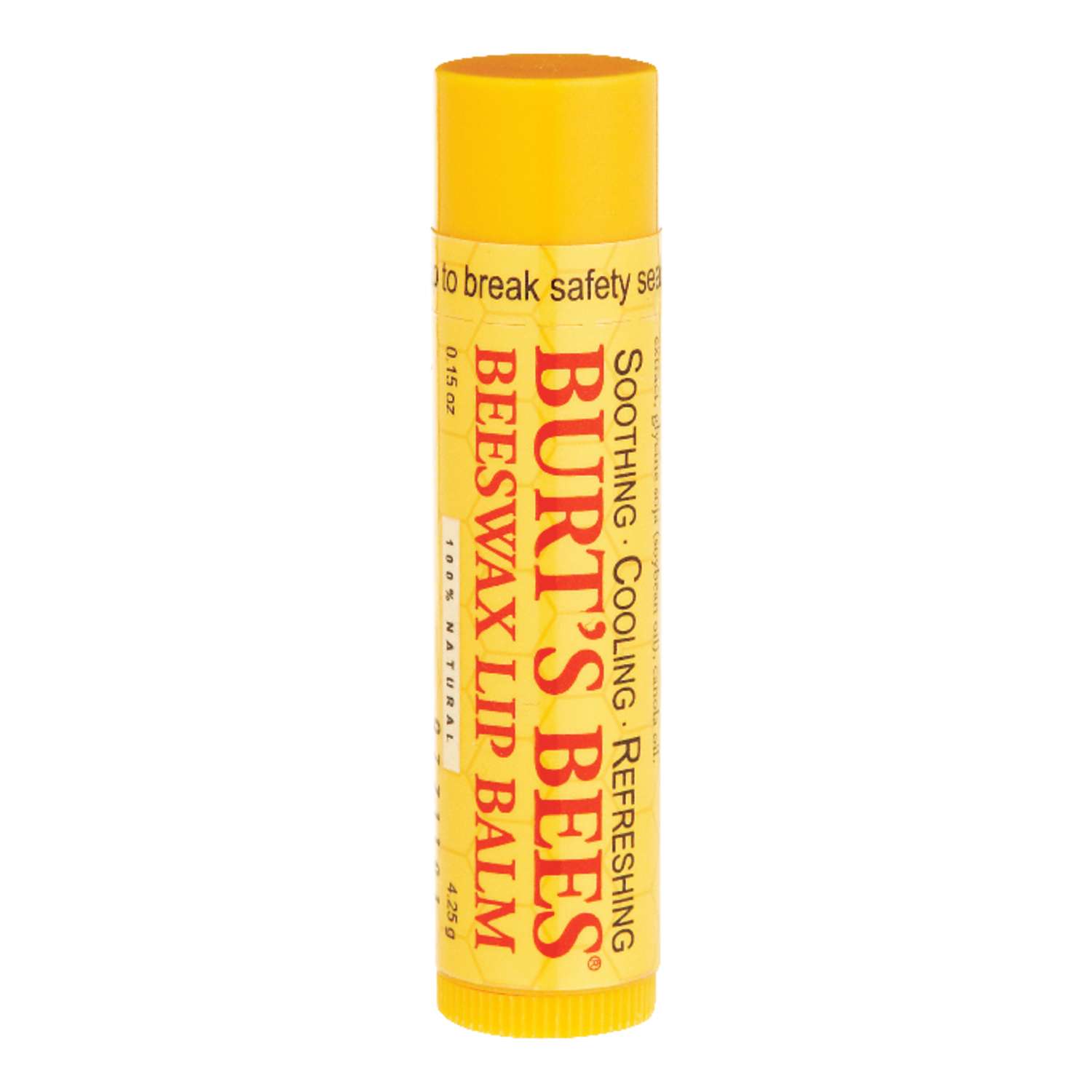 Burt's Bees Peppermint Scent Lip Balm 0.15 oz 1 pk - Ace Hardware