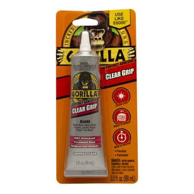 Gorilla Clear Grip High Strength Contact Adhesive 3 oz - Ace Hardware