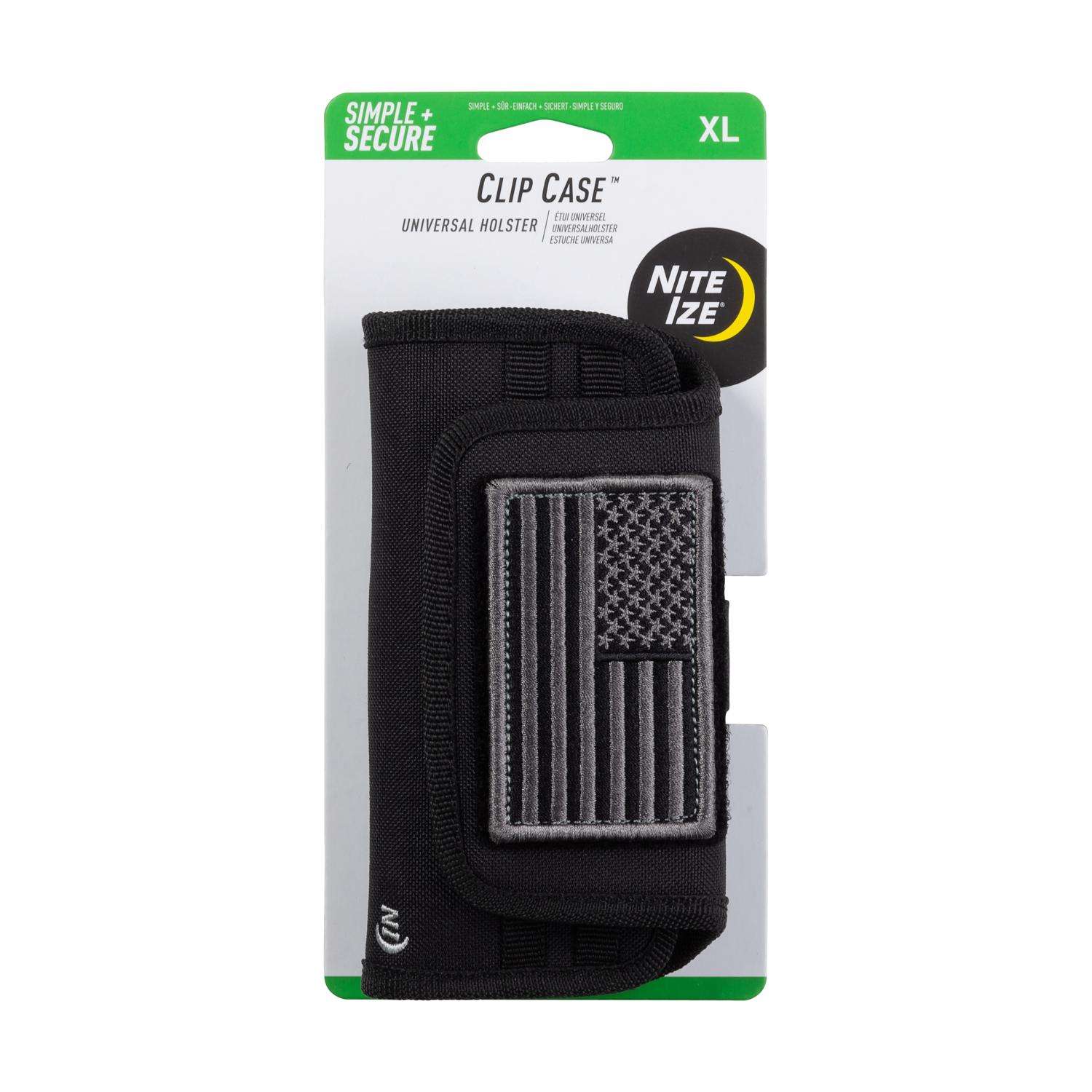 Nite Ize Black XL Cell Phone Case w/Clip For Universal Mfr# CCSXLUS-01 ...