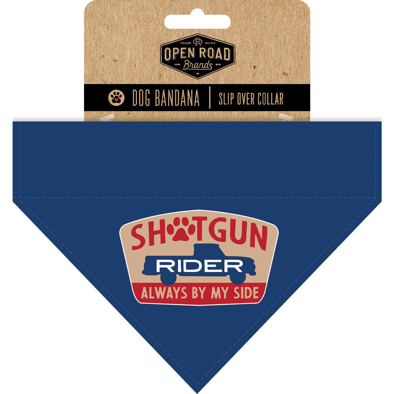 Open Road Brands Shot Gun Rider Always By My Side Bandana Fabric 1 pk ...