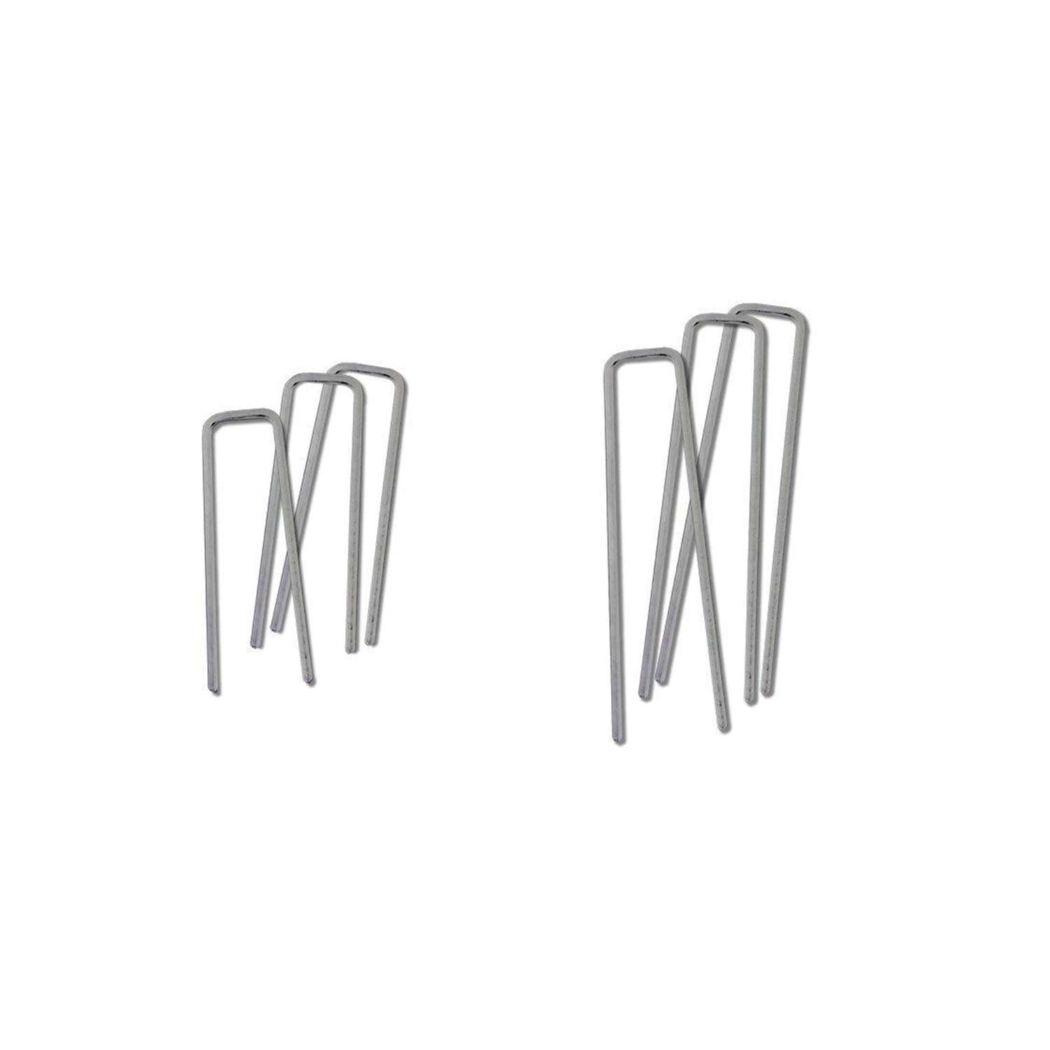 Dalen 1 in. W X 4 in. L Steel Garden Staples 20 pk - Ace Hardware