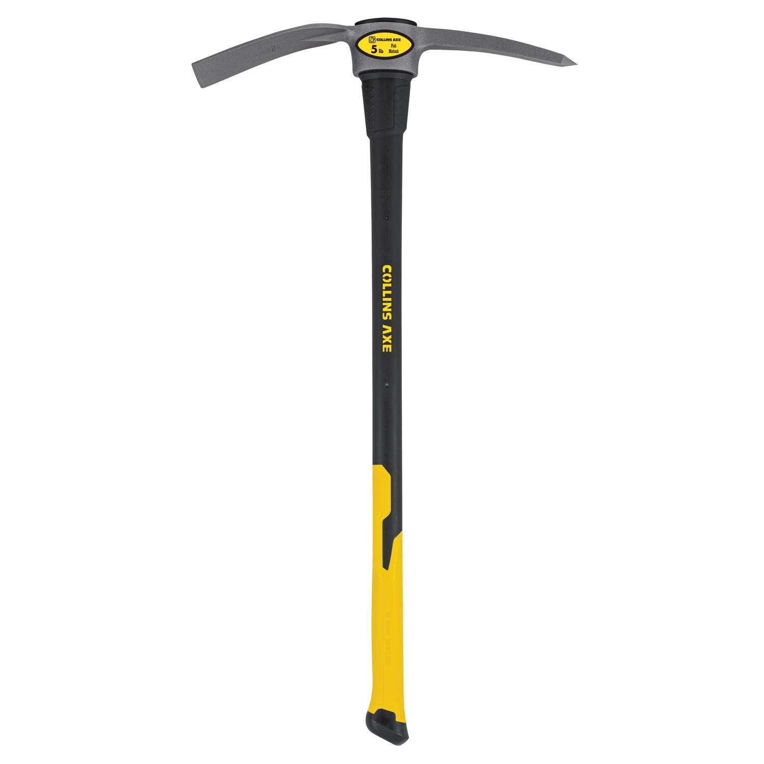 Collins 5 lb Pick Mattock 36 in. Fiberglass Handle - Ace Hardware
