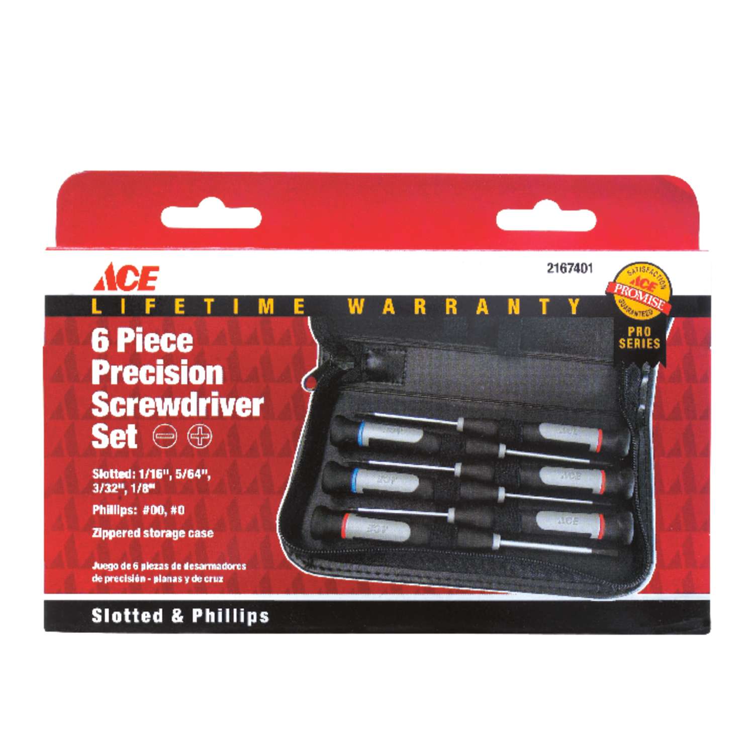 Ace Precision Screwdriver Set 10.35 in. 6 pc - Ace Hardware