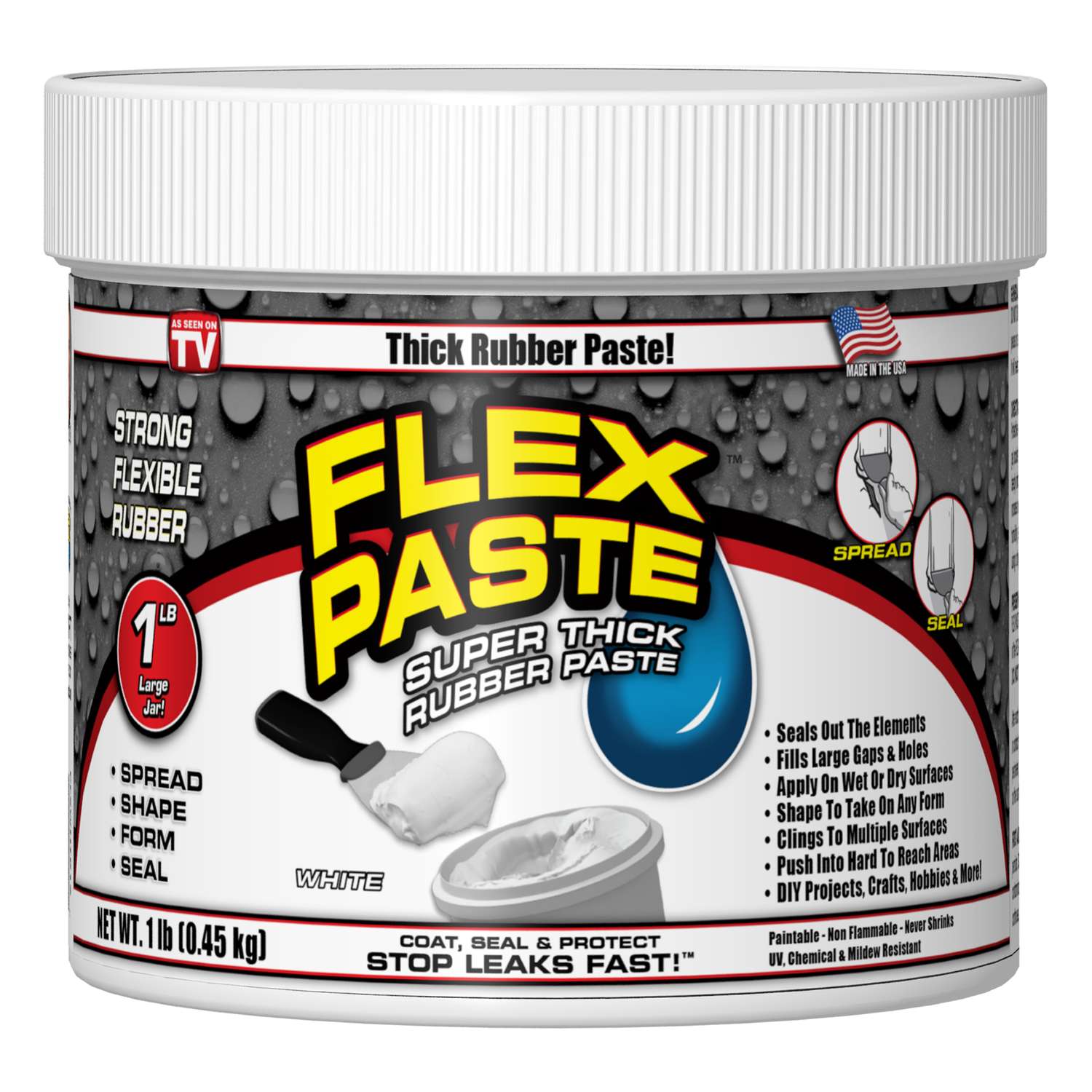 FLEX SEAL Family of Products FLEX PASTE Rubber Paste Rubber Paste 1 pk ...