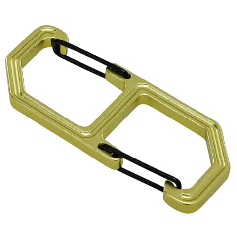 Hillman Apex Aluminum Black/Green Clip/Hook S-Biner - Ace Hardware
