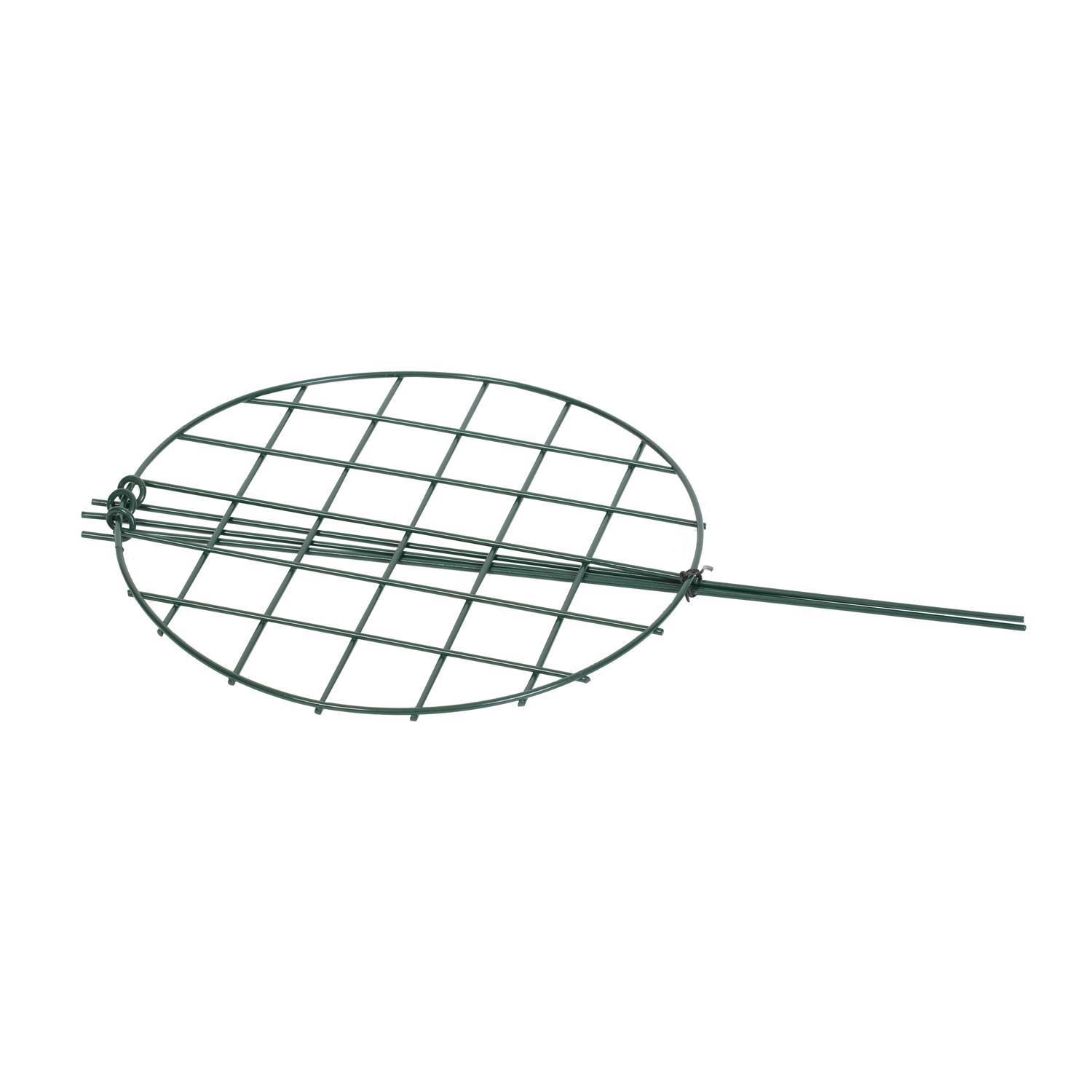 Panacea 24 in. H X 16 in. W X 16 in. D Green Steel Plant Stake - Ace ...