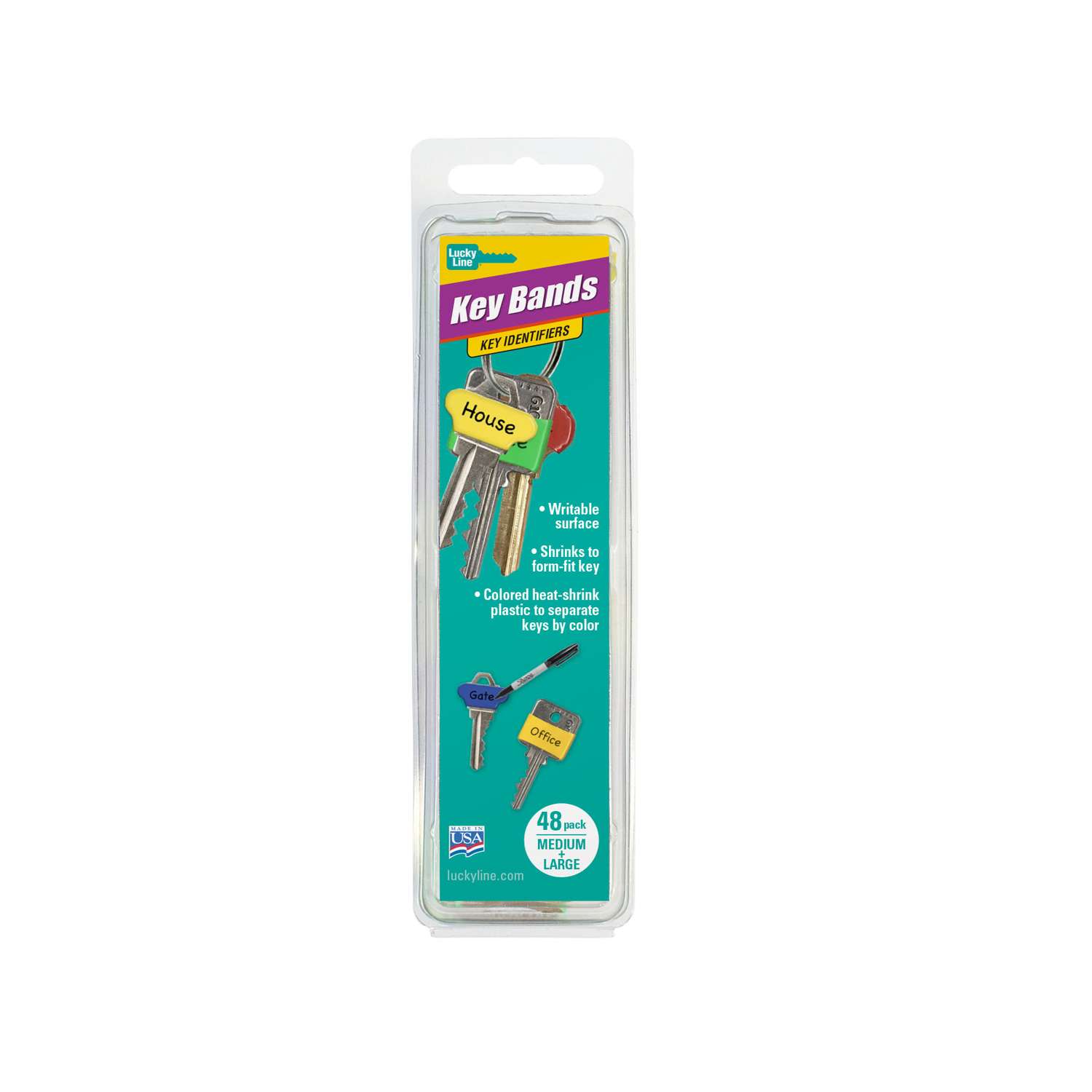 Lucky Line Plastic Assorted Key ID Tag - Ace Hardware