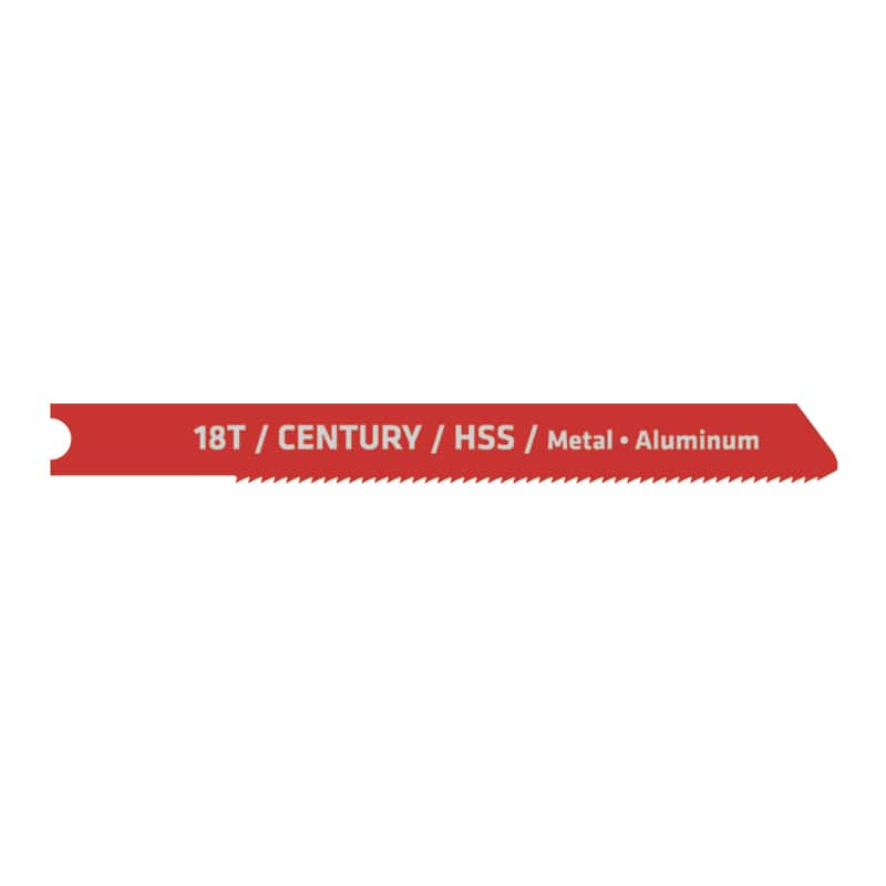 Century Drill & Tool 2-3/4 in. Bi-Metal Universal Jig Saw Blade 18 TPI ...