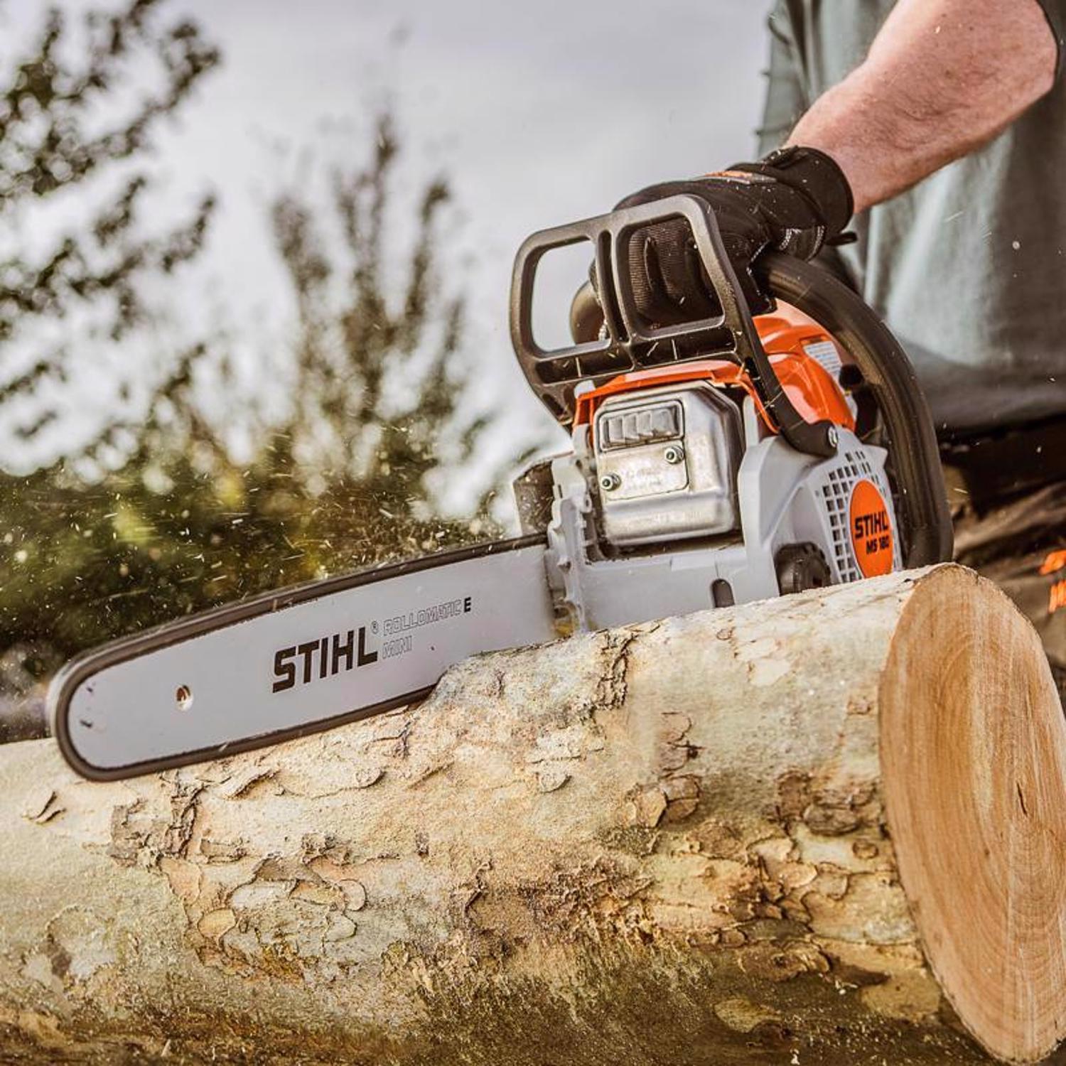 STIHL MS 180 Gas Chainsaw 16 in. 31.8 cc Tool Only Mfr 11302000448US Ace Hardware