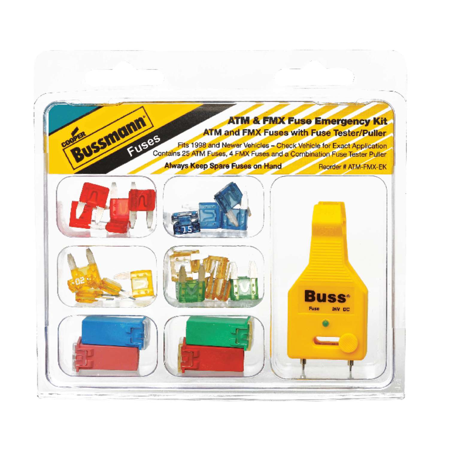Buss ATM and FMX Auto Fuse Emergency Kit - Ace Hardware