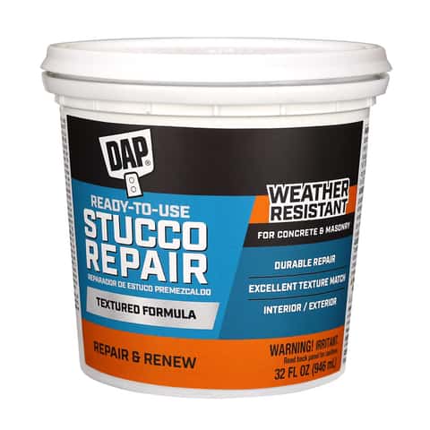 DAP 1 qt Indoor and Outdoor Stucco Patch Mfr# 7079810504 - Ace Hardware