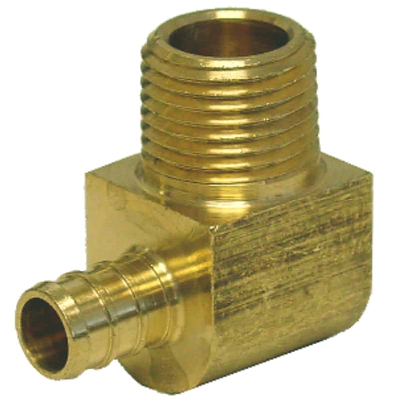 JMF Company 3/4 in. PEX X 3/4 in. D MIPT PEX Elbow Mfr# LF6225512129802 ...