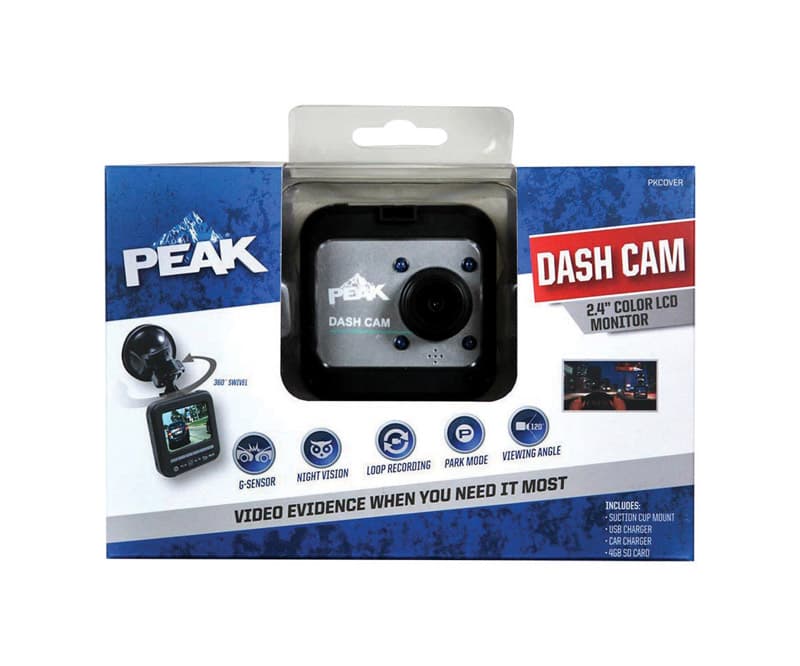 UPC 074804062052 - PEAK Dash Cam 1.0 CT | upcitemdb.com