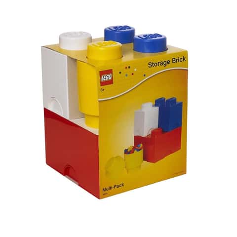LEGO Storage Brick Set Plastic Assorted - Ace Hardware