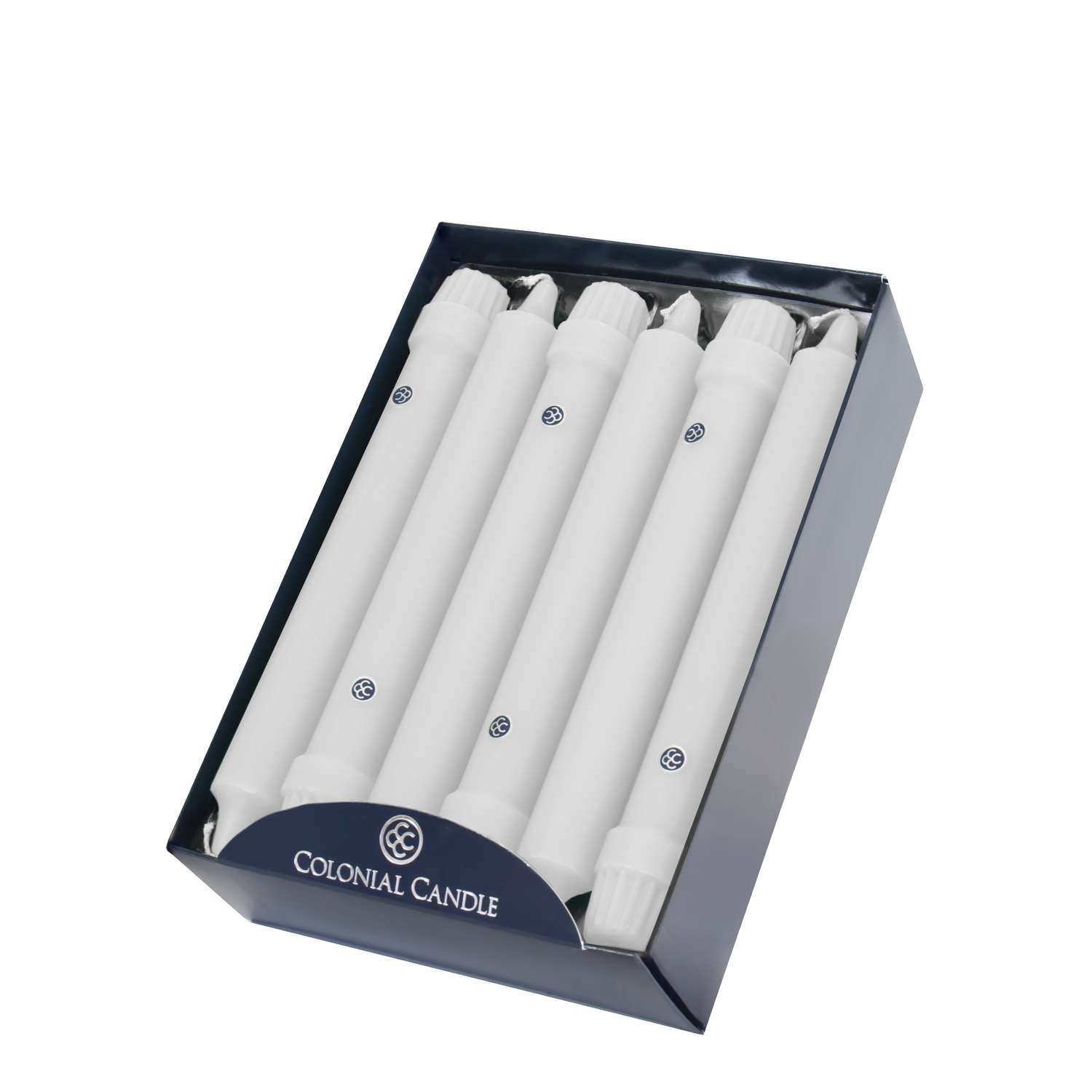 Colonial Candle White Unscented Scent Classic Taper Candle - Ace Hardware