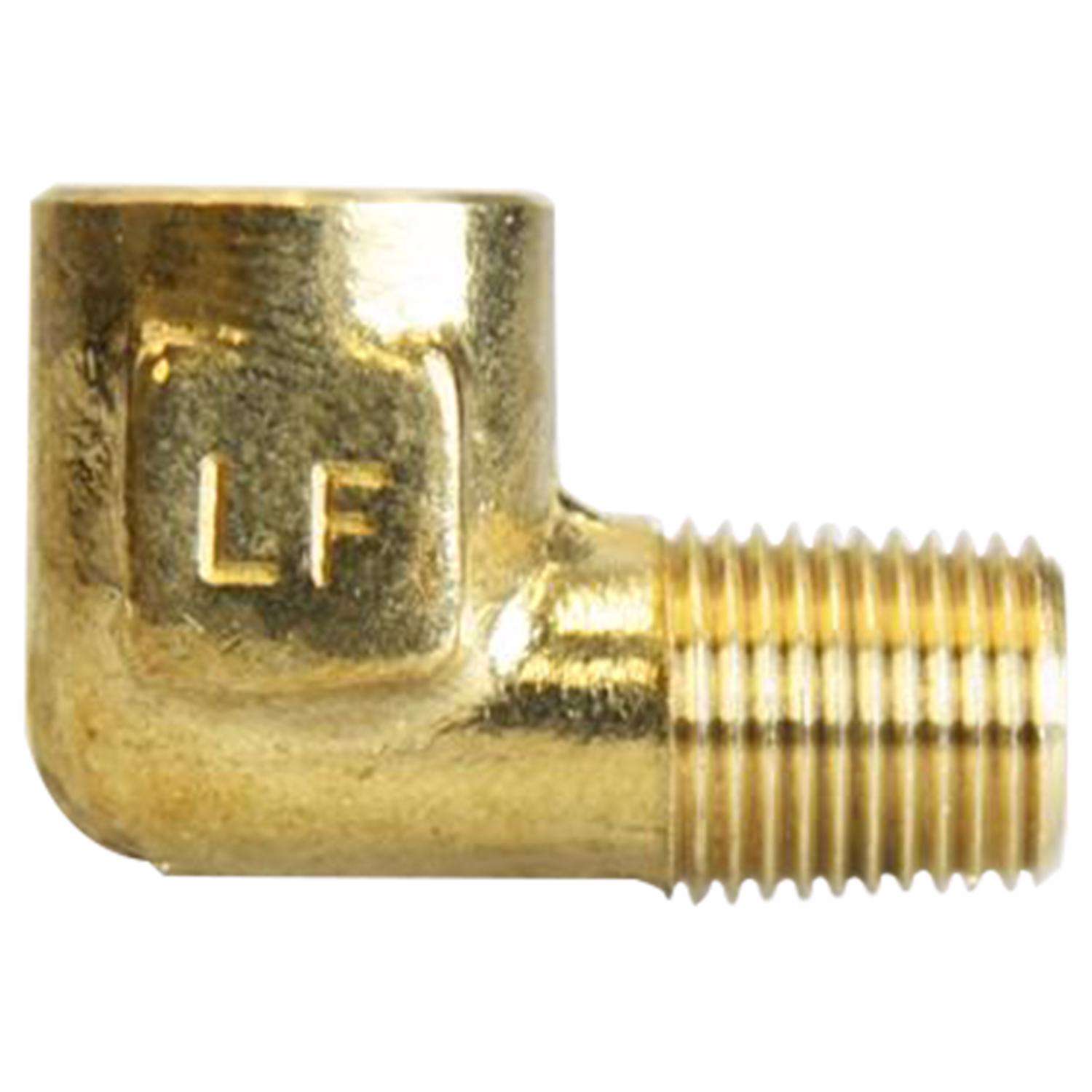 1/8 in. FPT X 1/8 in. D MPT Brass 90 Degree Street Elbow - Ace Hardware
