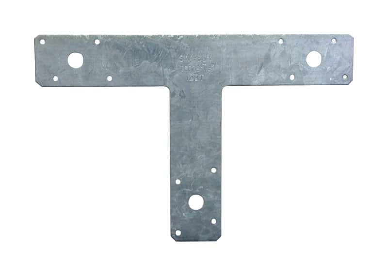 Simpson Strong-Tie 8 in. H x 12 in. W 14 Ga. Galvanized Steel T Strap ...