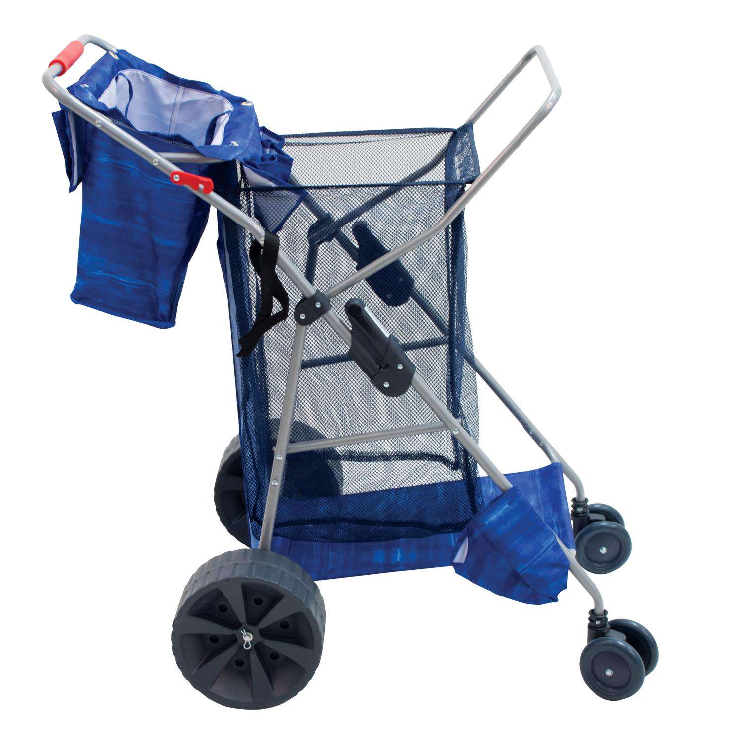 Rio 32 in. H X 24.5 in. W X 33 in. D Collapsible Beach Cart - Ace Hardware
