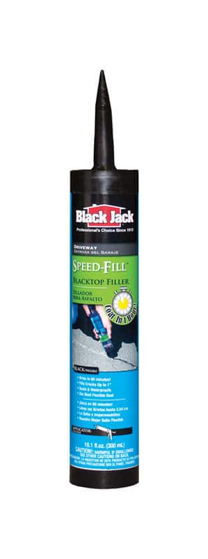 Black Jack Speed-Fill Gloss Black Polymer Rubberized Asphalt Crack ...