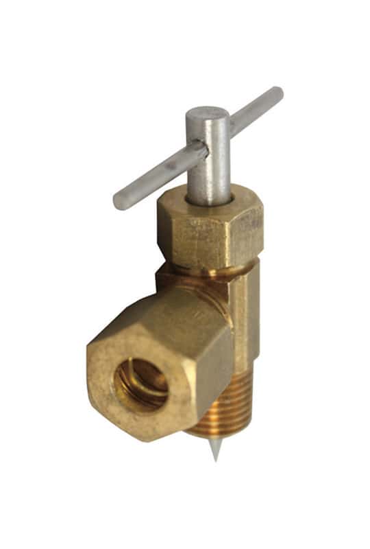 JMF Company 1/4 in. 1/8 in. Brass Tapping Valve - Ace Hardware
