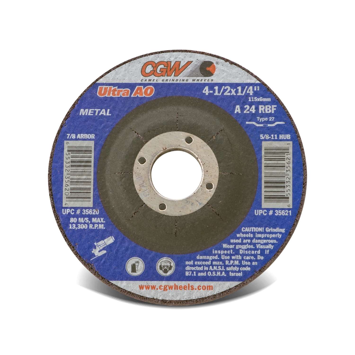 CGW 6 in. D X 7/8 in. Grinding Wheel - Ace Hardware