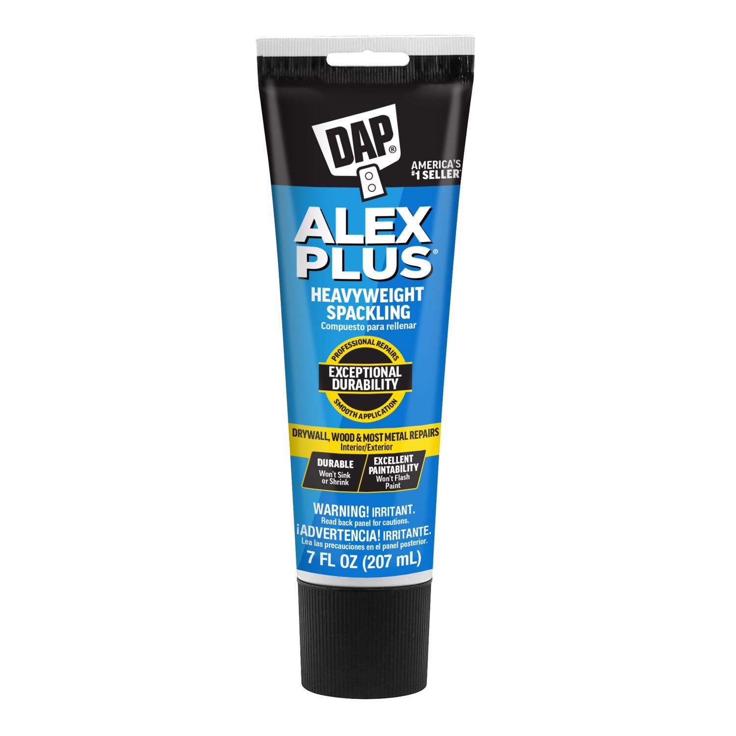 DAP Alex Plus Ready to Use White Spackling Compound 7 oz Mfr ...