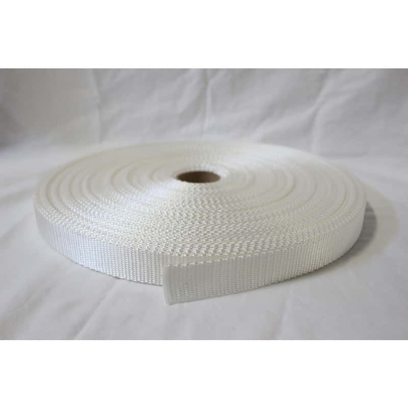 Bulk-Strap 1 in. W X 150 ft. L White Webbing 1000 lb 1 pk - Ace Hardware
