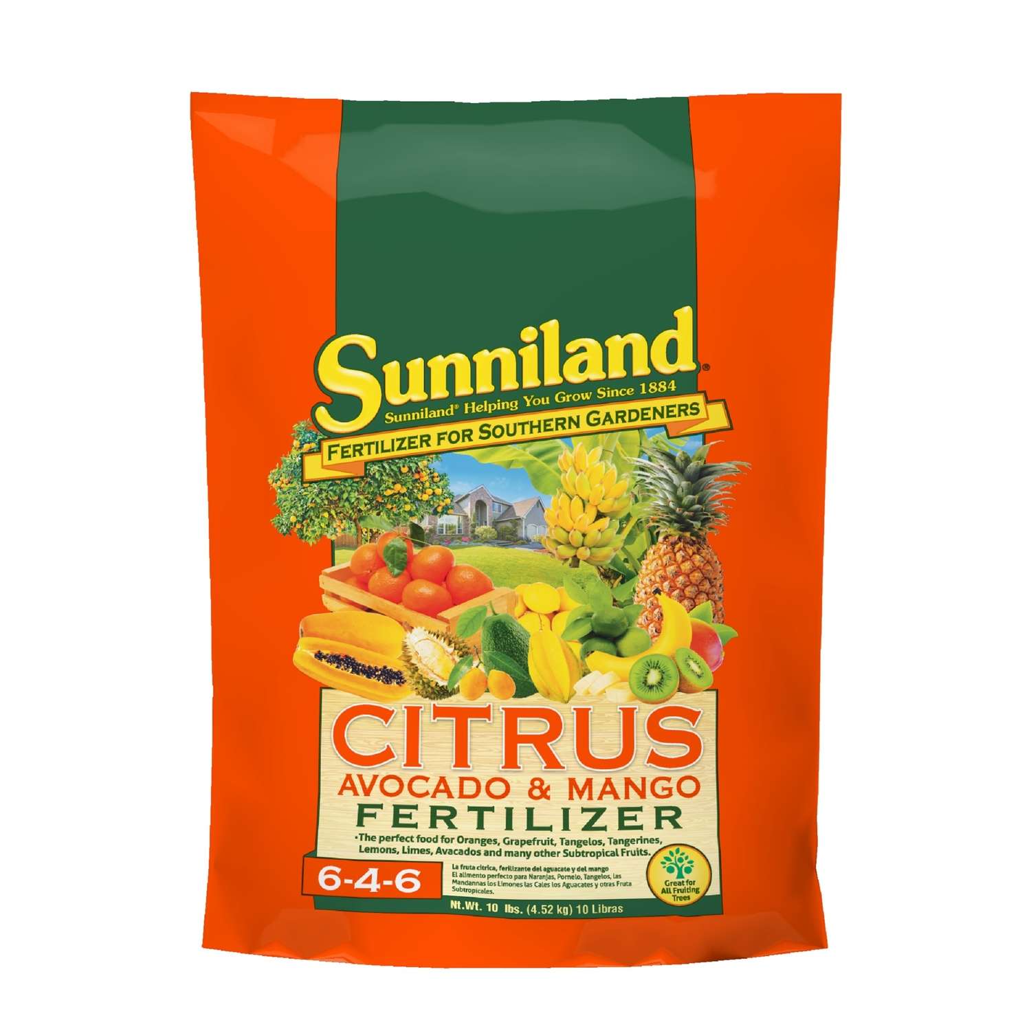 Sunniland Citrus 6-4-6 Fertilizer 10 lb. - Ace Hardware