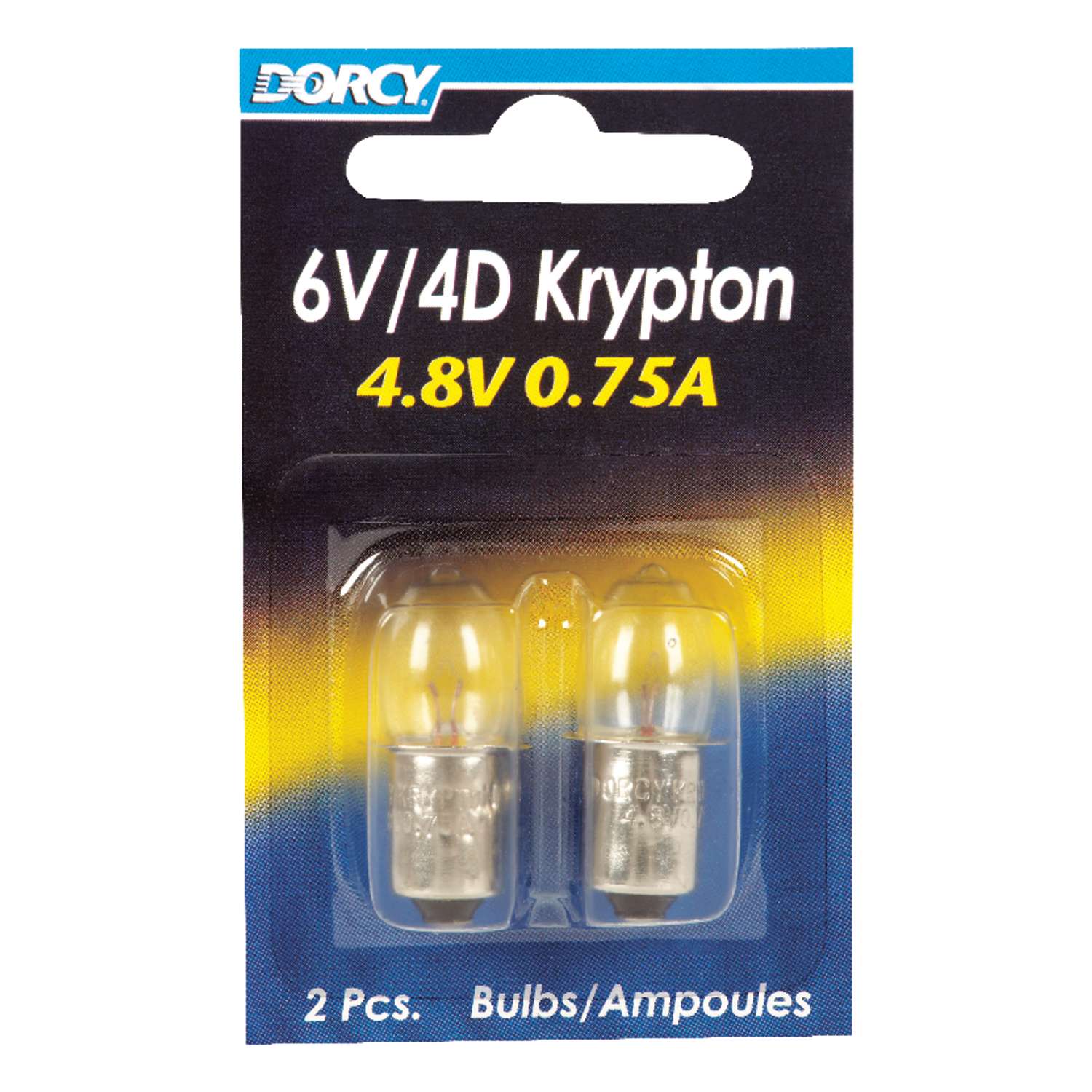 Dorcy 6V/4D Krypton Flashlight Bulb 2.2 volt Bayonet Base - Ace Hardware