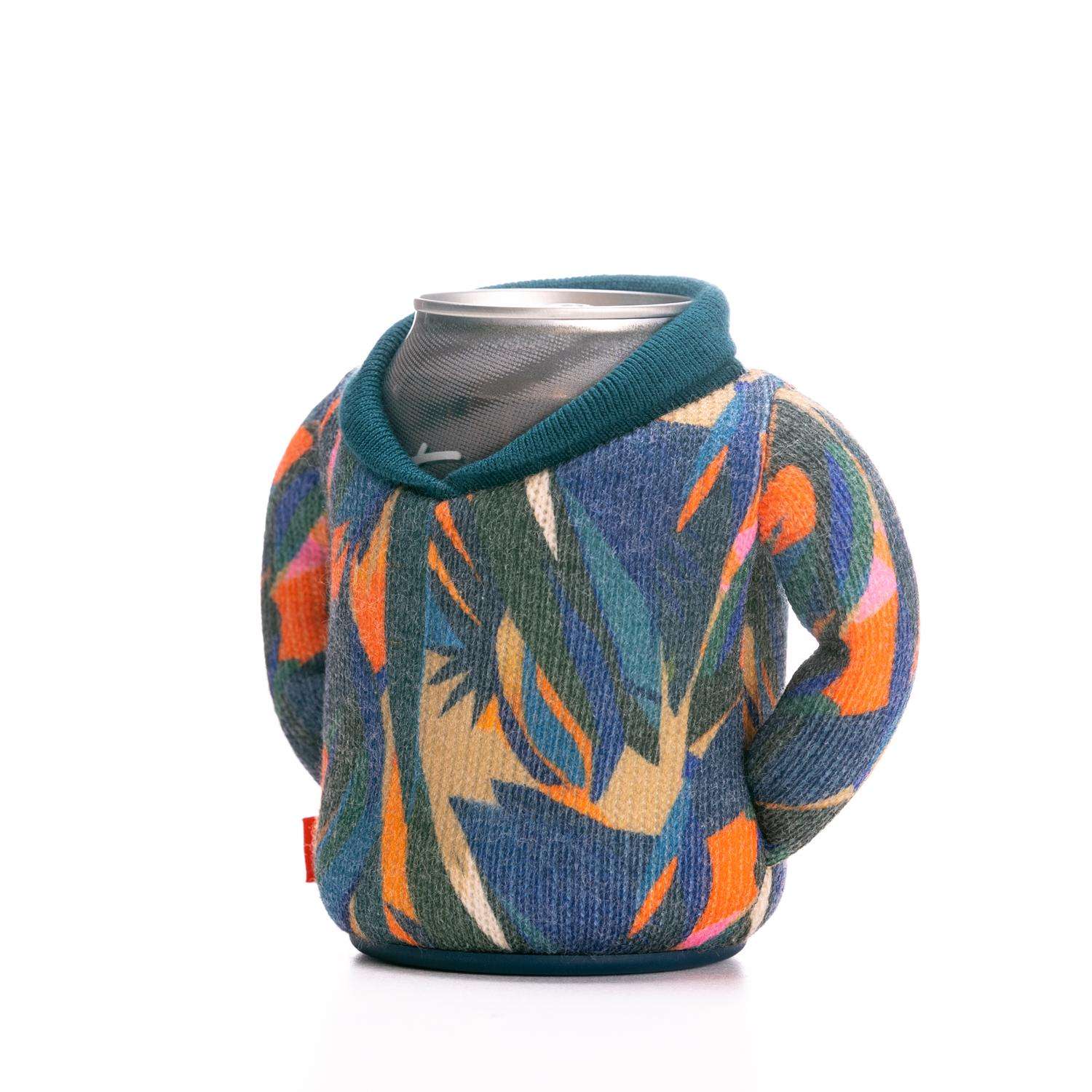 Puffin DrinkWear The Sweater Multicolored Cotton Can Holder - Ace Hardware