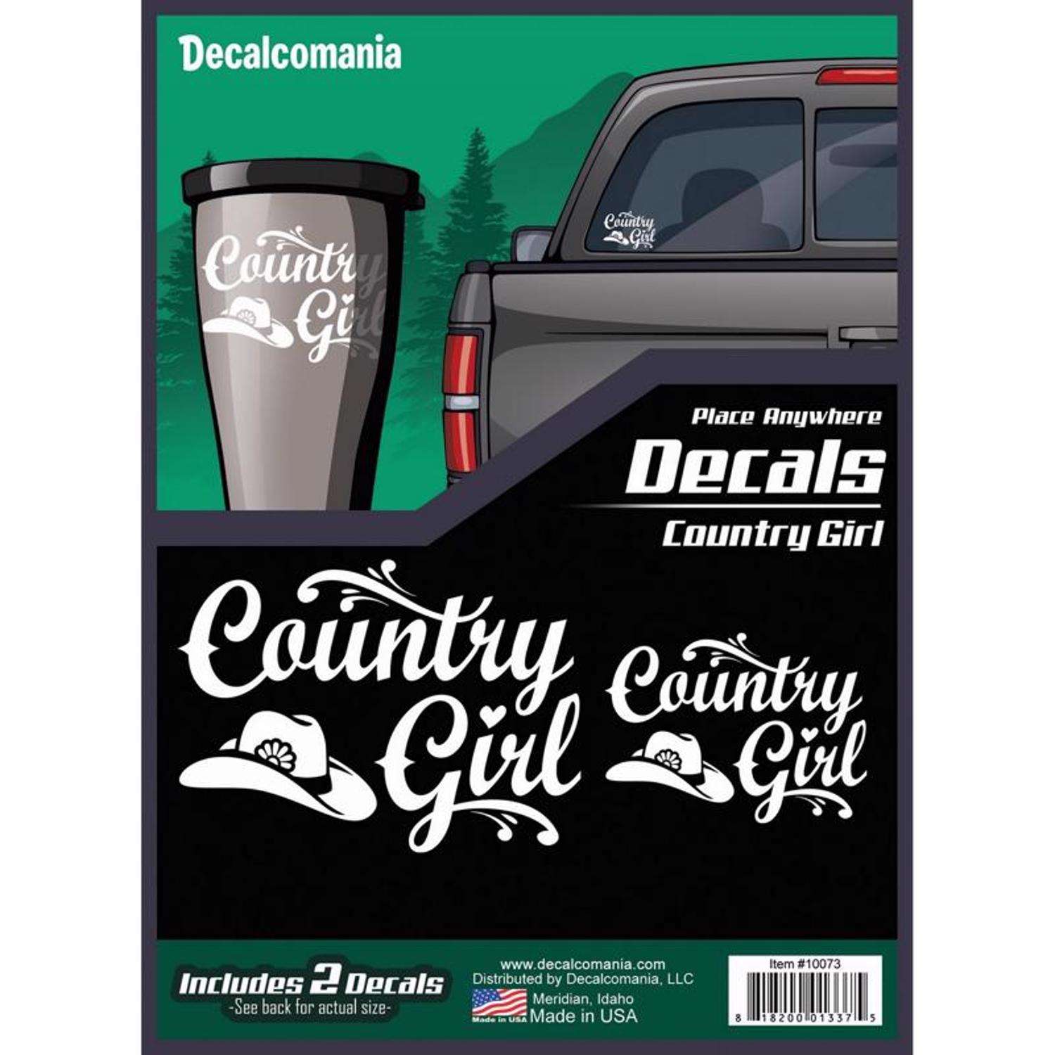 Decalcomania Country Girl Car Sticker Vinyl 1 pk - Ace Hardware